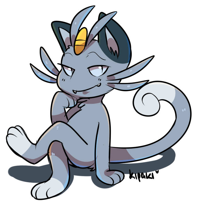 Alolan Meowth | Pokémon | Know Your Meme