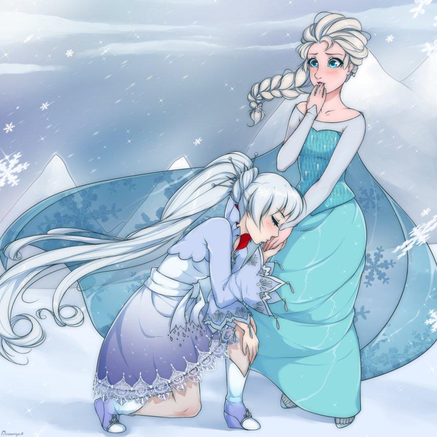 Weiss & Elsa | Frozen | Know Your Meme