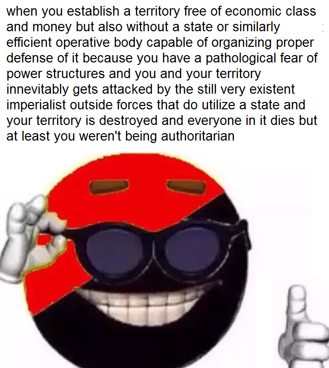Anarcho-Communist version of Anarcho-Capitalist meme. | Know Your Meme