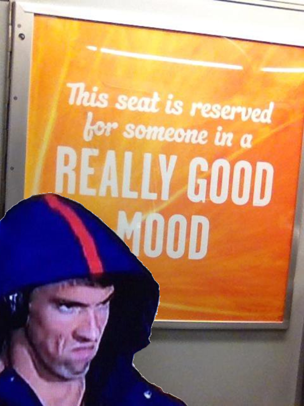 You can say he's in a very bad mood | #PhelpsFace / Angry Michael ...