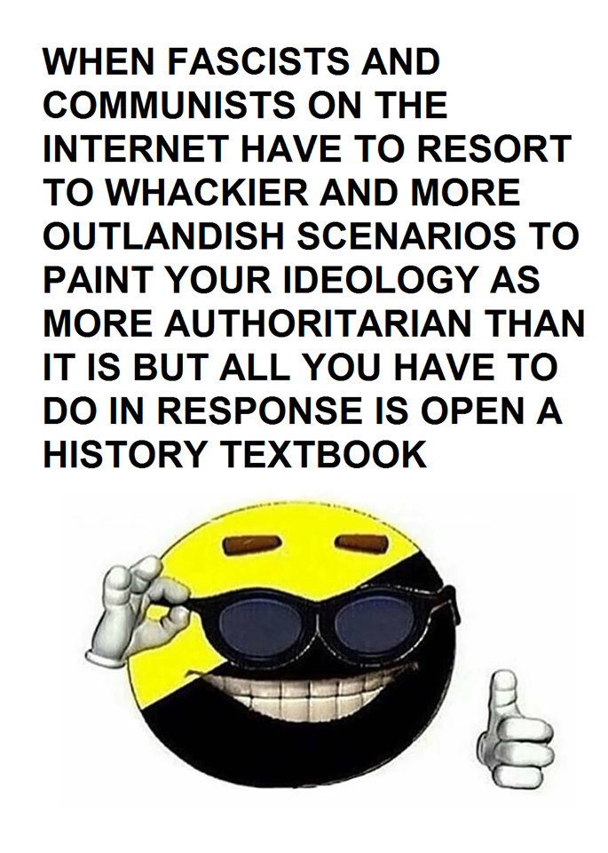 Says it all | Anarcho-Capitalism | Know Your Meme