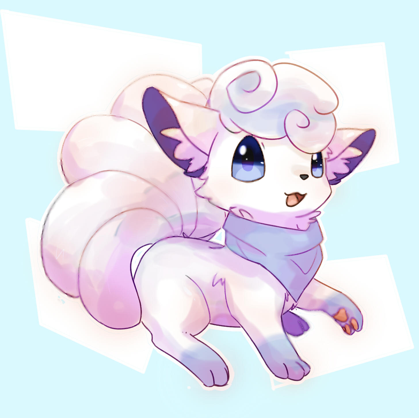 Alolan Vulpix by Milk fish | Pokémon Sun and Moon | Know Your Meme