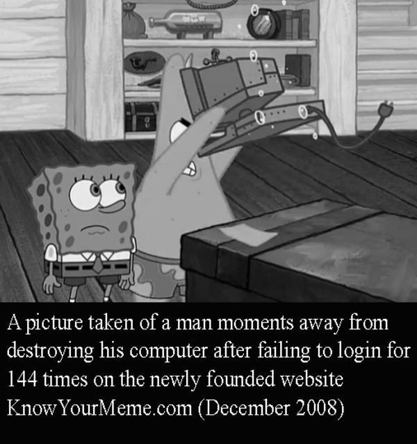 KYM Login Problems | Know Your Meme | Know Your Meme