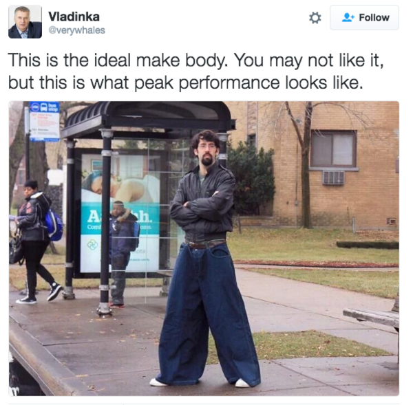 Big Jeans Variation | "This Is the Ideal Male Body" | Know Your Meme