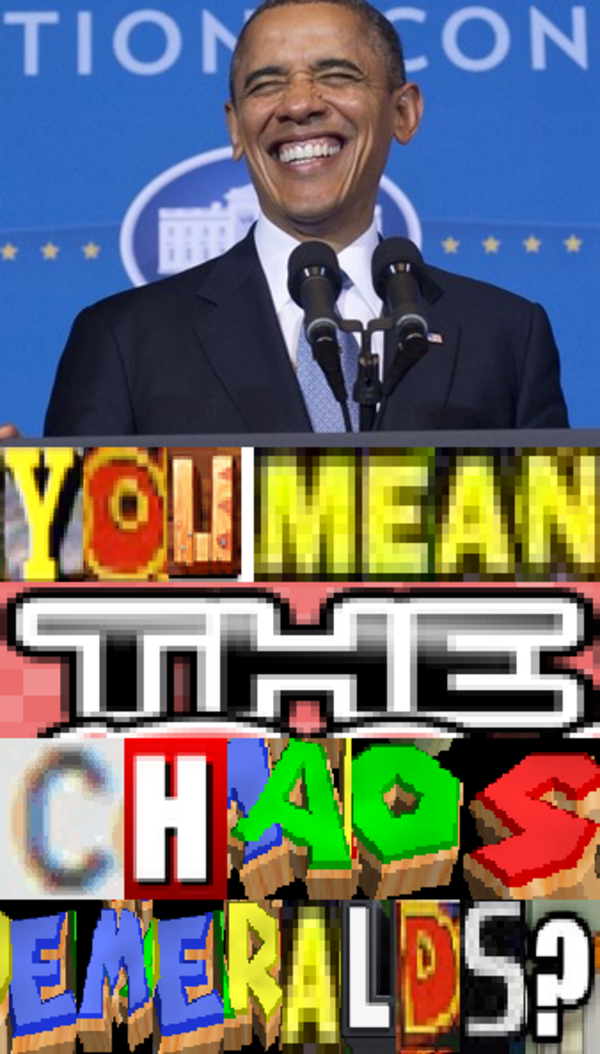 Expand Emeralds | "You Mean the Chaos Emeralds?" | Know Your Meme