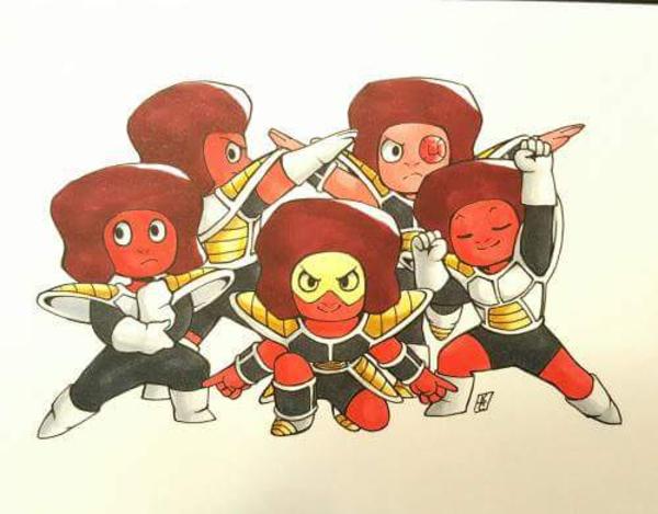 Ruby Tokusentai!! | Ginyu Force Pose (Tokusentai) | Know Your Meme