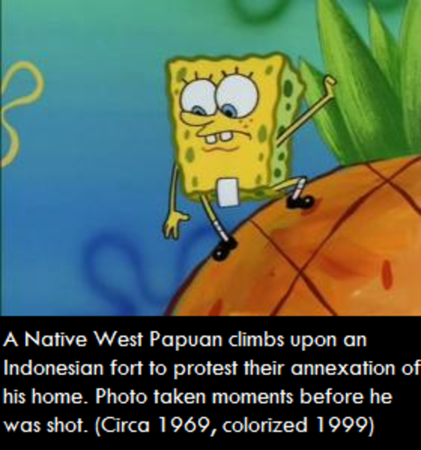 Poor Papuan. | Fake History | Know Your Meme