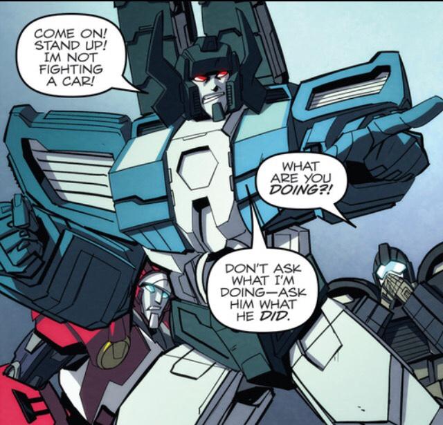 I'm not fighting a car! | Transformers | Know Your Meme