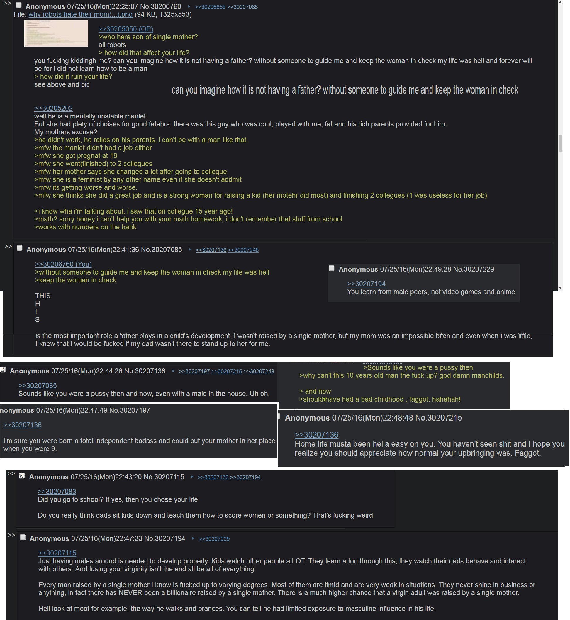 Robots and mothers | /r9k/ | Know Your Meme