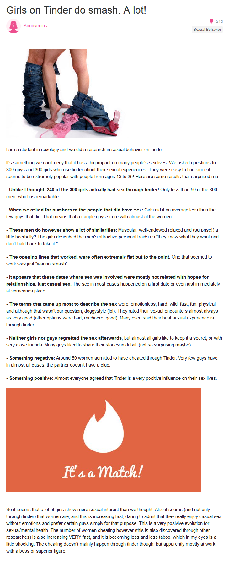 20% rule | Men's Rights Movement | Know Your Meme