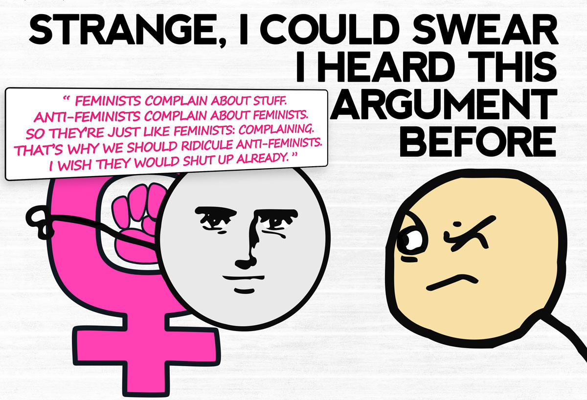 "Jesus christ, can't we all just get along?!" | Misandry | Know Your Meme