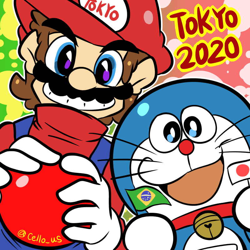 Mario with Doraemon | Super Mario | Know Your Meme