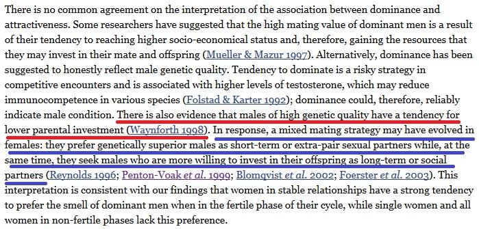 Alpha fux Beta bux and alphas are bad fathers, also water is wet more ...
