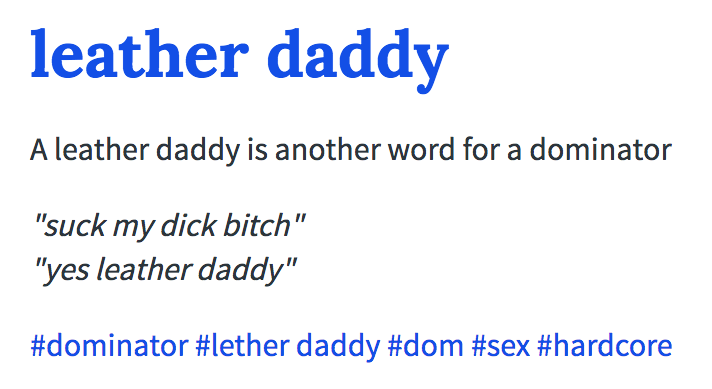 Urban Dictionary Daddy Know Your Meme urban-dictionary-daddy-know-your-meme