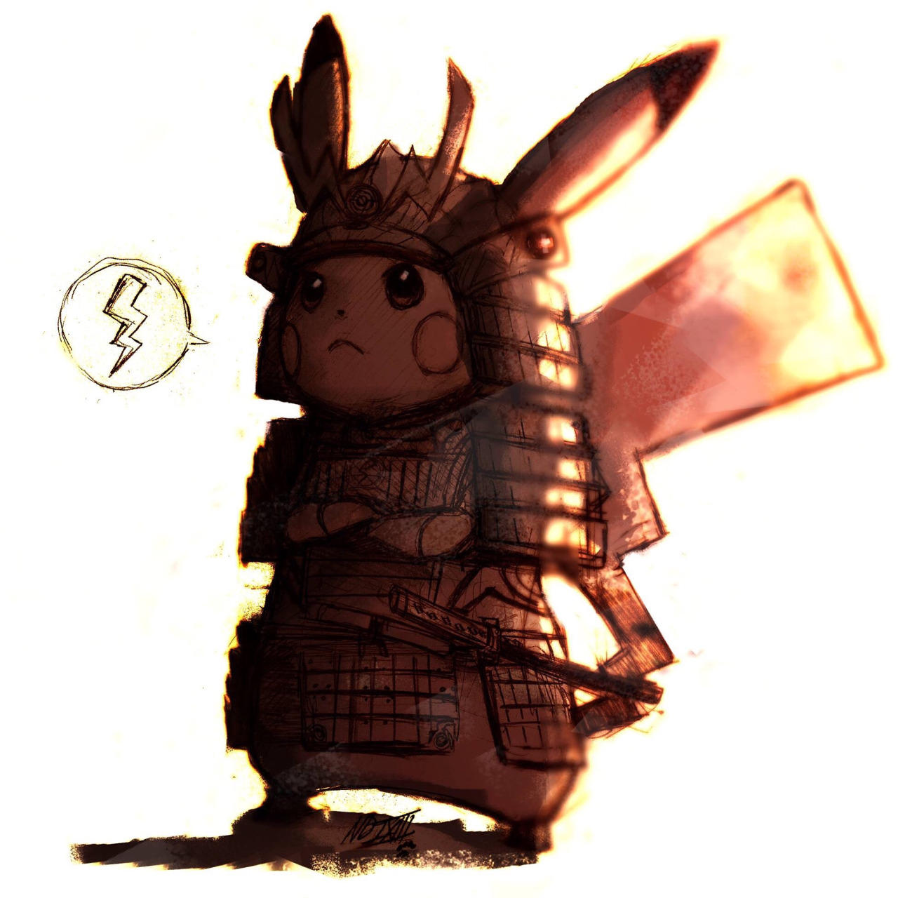 Samurai Pikachu | Pokémon | Know Your Meme