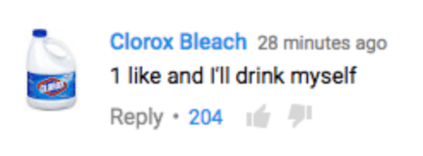 1 like and I'll Drink Myself | Bleach Drinking | Know Your Meme