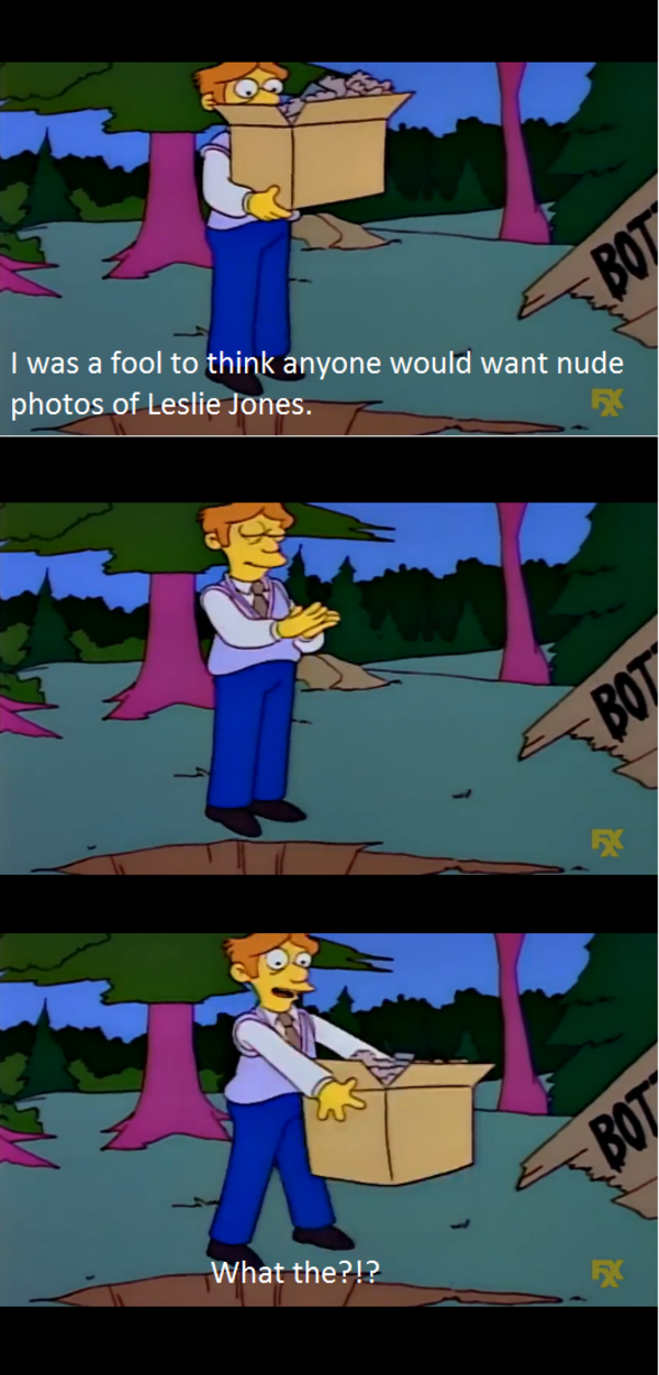 When even the bottomless pit rejects you | Leslie Jones | Know Your Meme