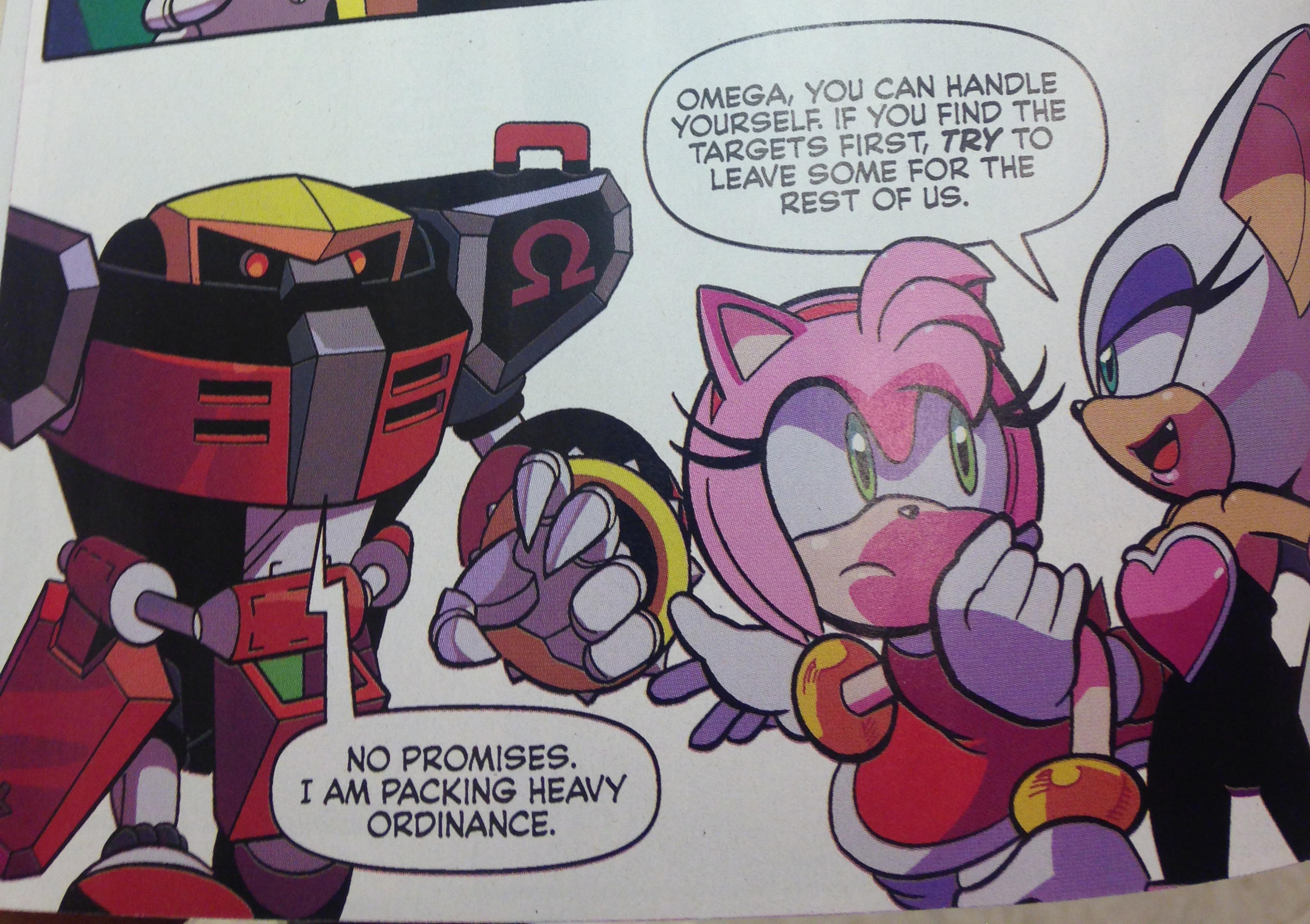 Omega, never change | Archie Sonic Comics | Know Your Meme