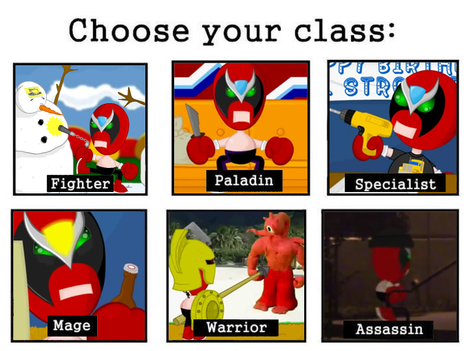 Strong Bad Classes | Choose Your Class | Know Your Meme