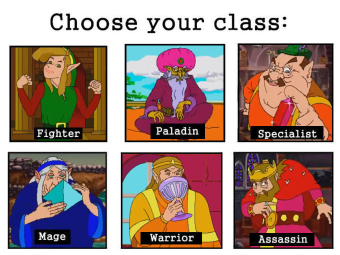 Which class do you strive for? | Choose Your Class | Know Your Meme