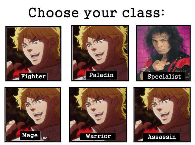 One is not like the others | Choose Your Class | Know Your Meme