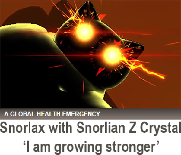 Snorlax with Snorlian Z Crystal: 'I am growing stronger' | I Am Growing ...