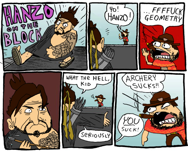 Hanzo on the block | Overwatch | Know Your Meme