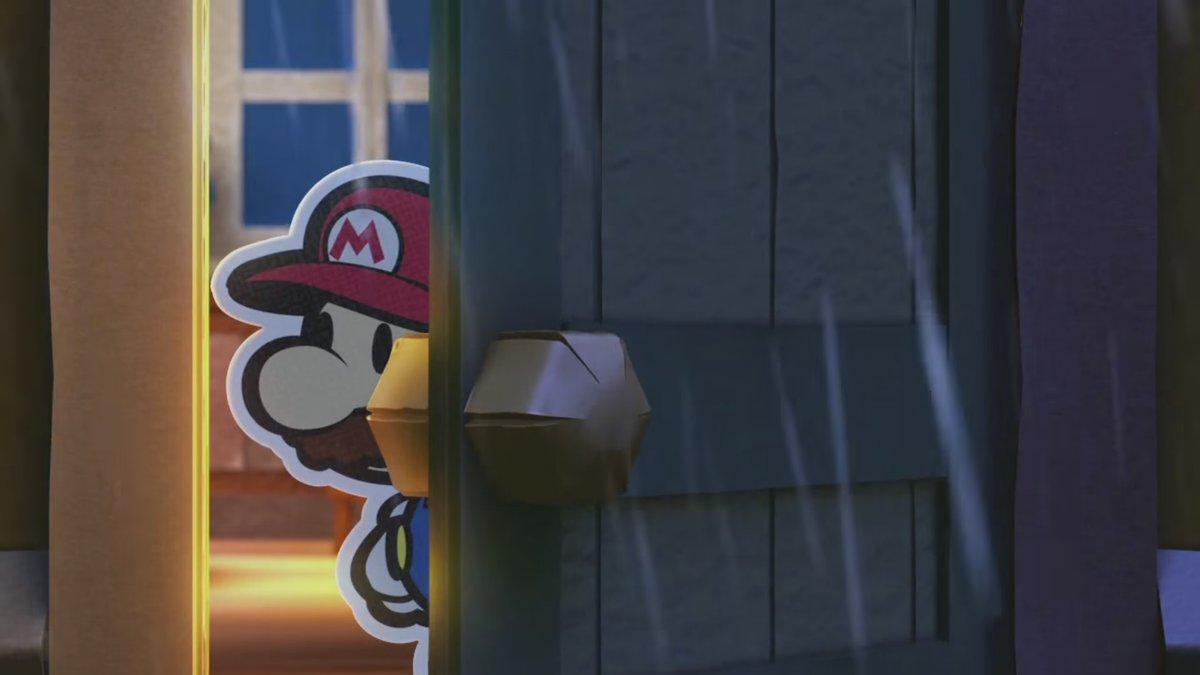 Top Picture | Paper Mario - Shuts Door | Know Your Meme