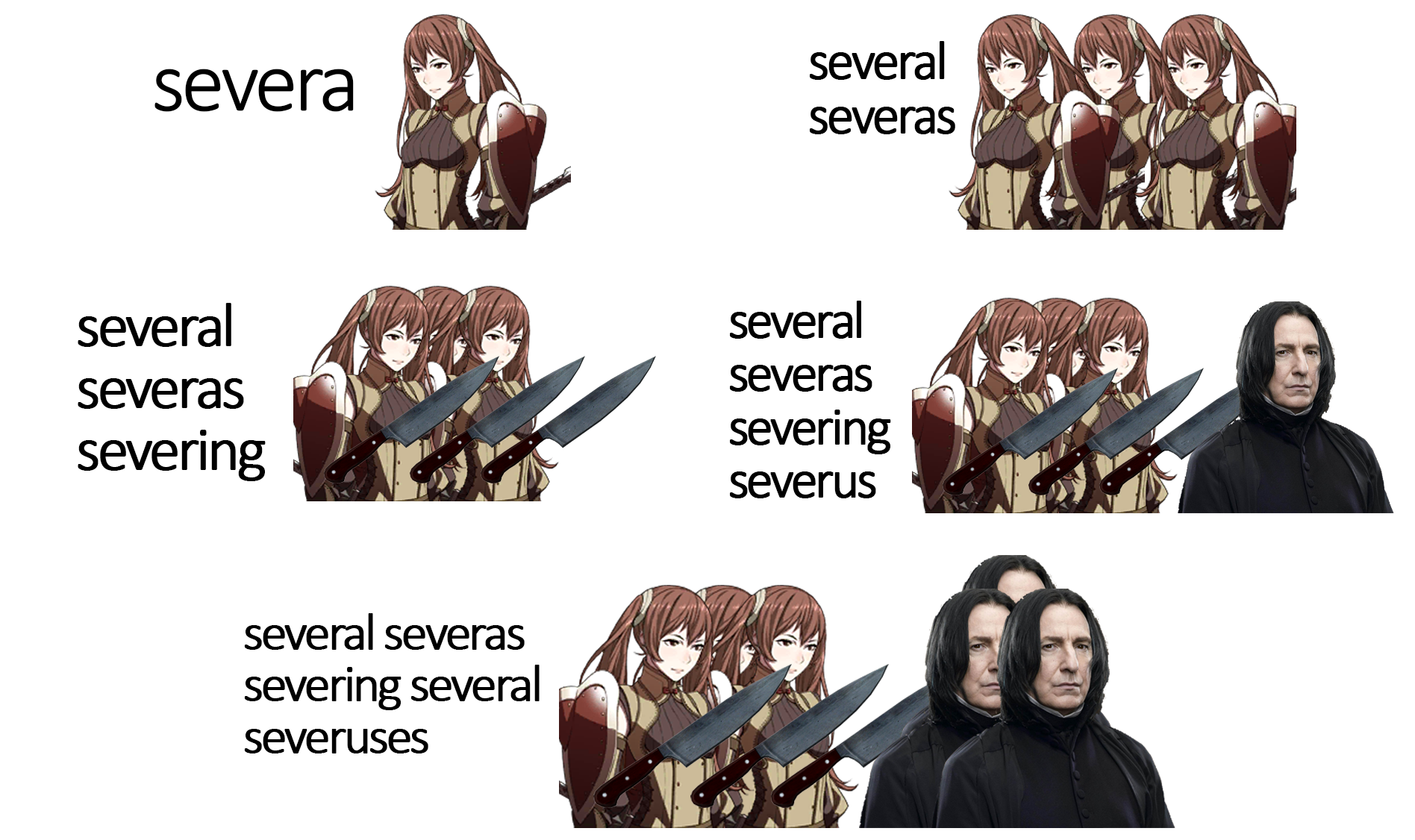 several severas severing several severuses | Fire Emblem | Know Your Meme