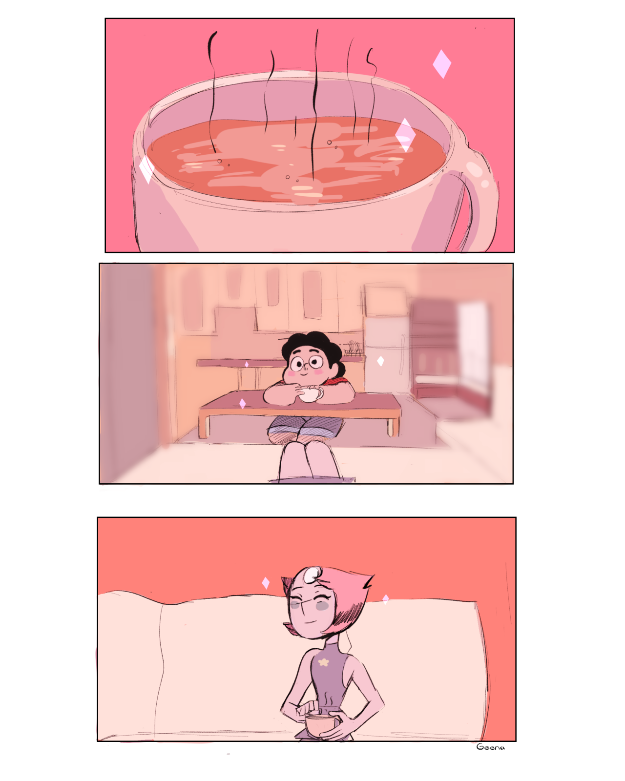 happy pearl | Steven Universe | Know Your Meme