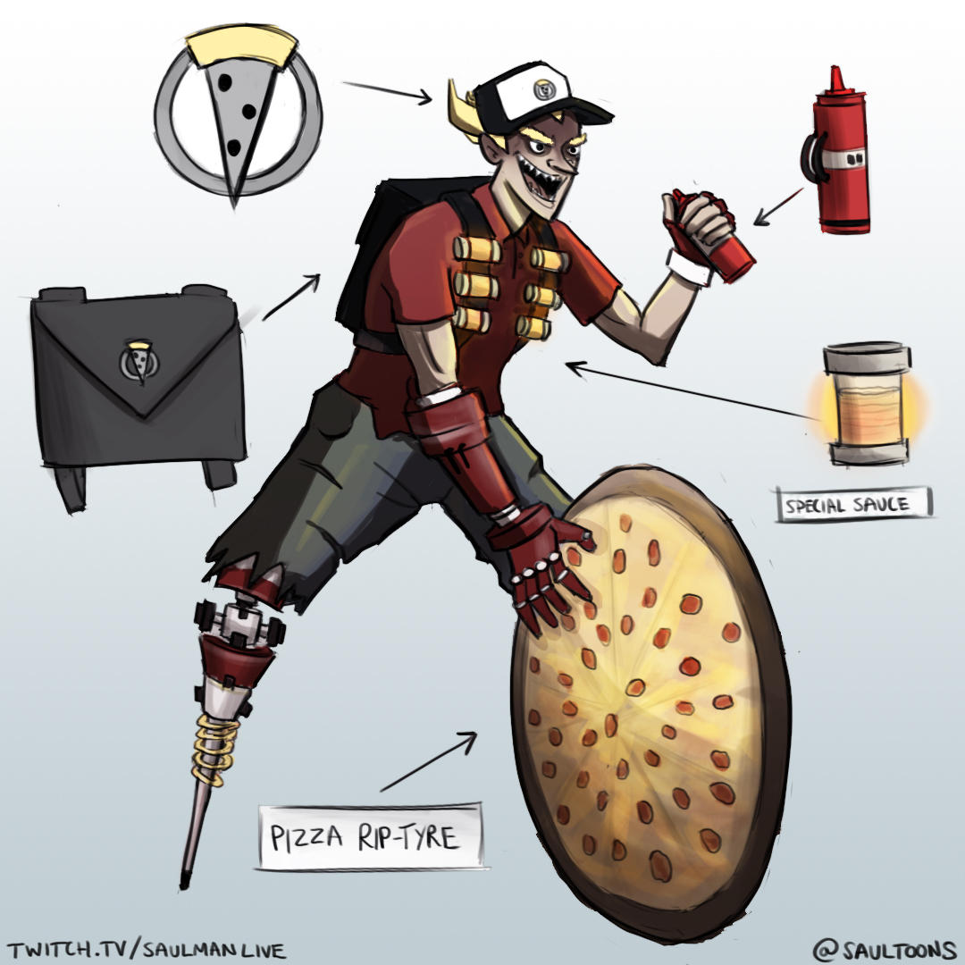 Pizza Junkrat | Overwatch | Know Your Meme