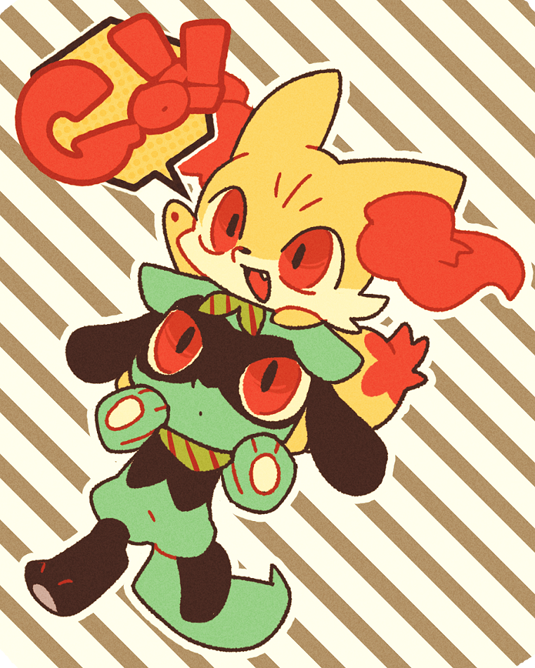 Riolu and Fennekin | Pokémon | Know Your Meme