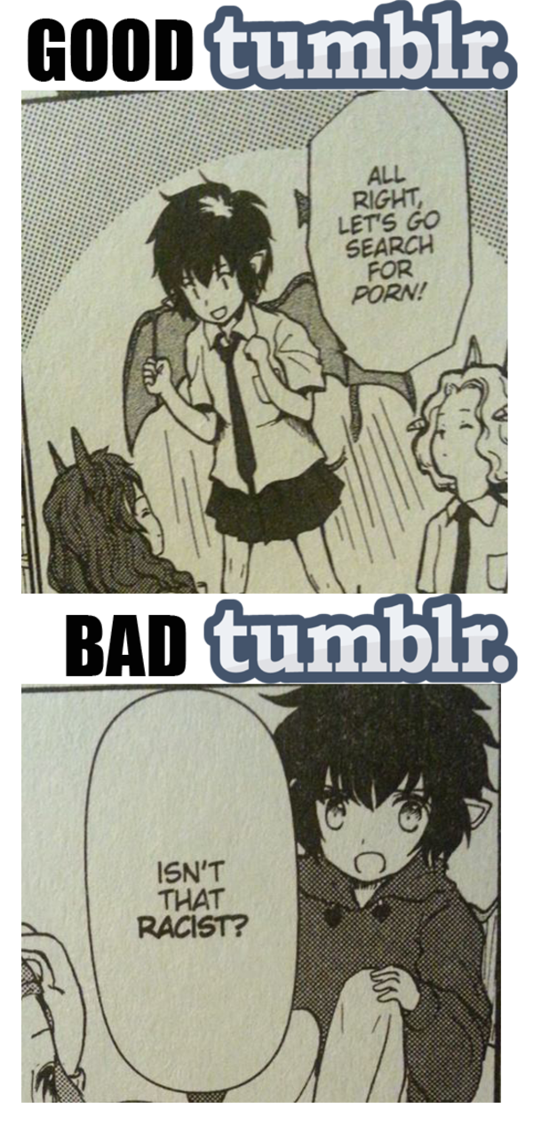 Good Tumblr and Bad Tumblr | Tumblr | Know Your Meme