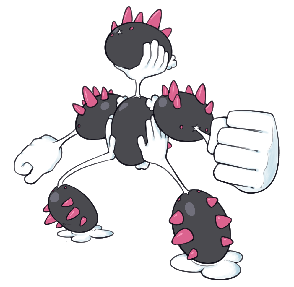 Combined Pyukumuku | Pokémon Sun and Moon | Know Your Meme