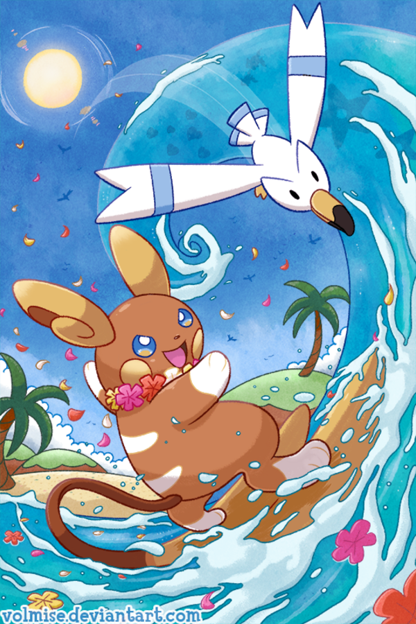 Surfing in Alola | Pokémon Sun and Moon | Know Your Meme