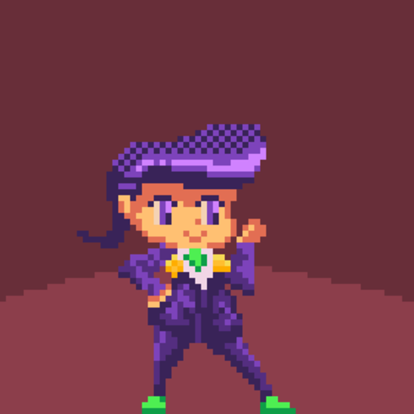 Pixel Josuke | JoJo's Bizarre Adventure | Know Your Meme