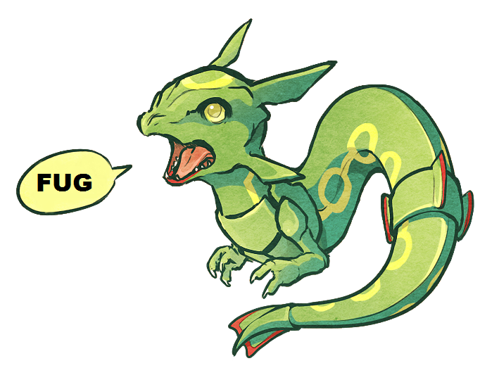 Rayquaza | Fug | Know Your Meme