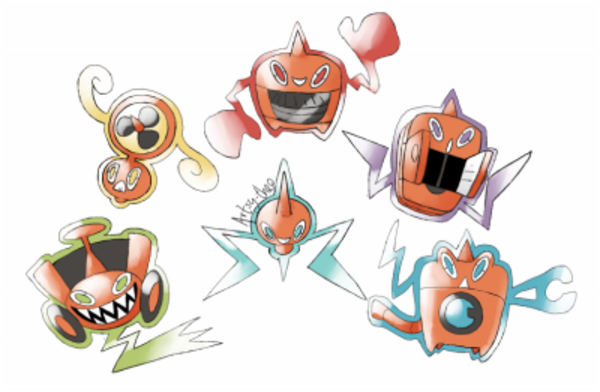 Rotom retro work | Pokémon | Know Your Meme