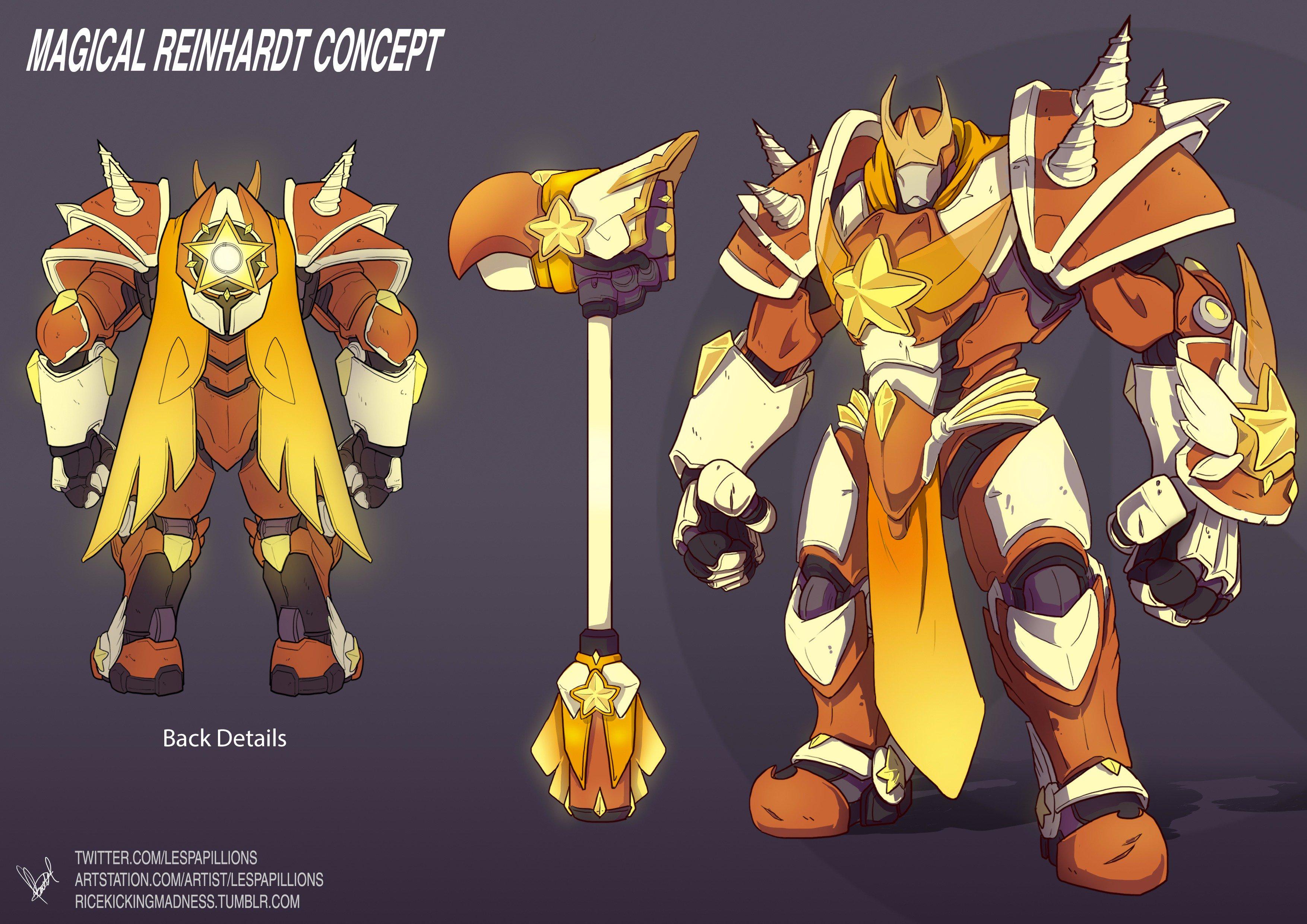 Magical Reinhardt | Overwatch | Know Your Meme