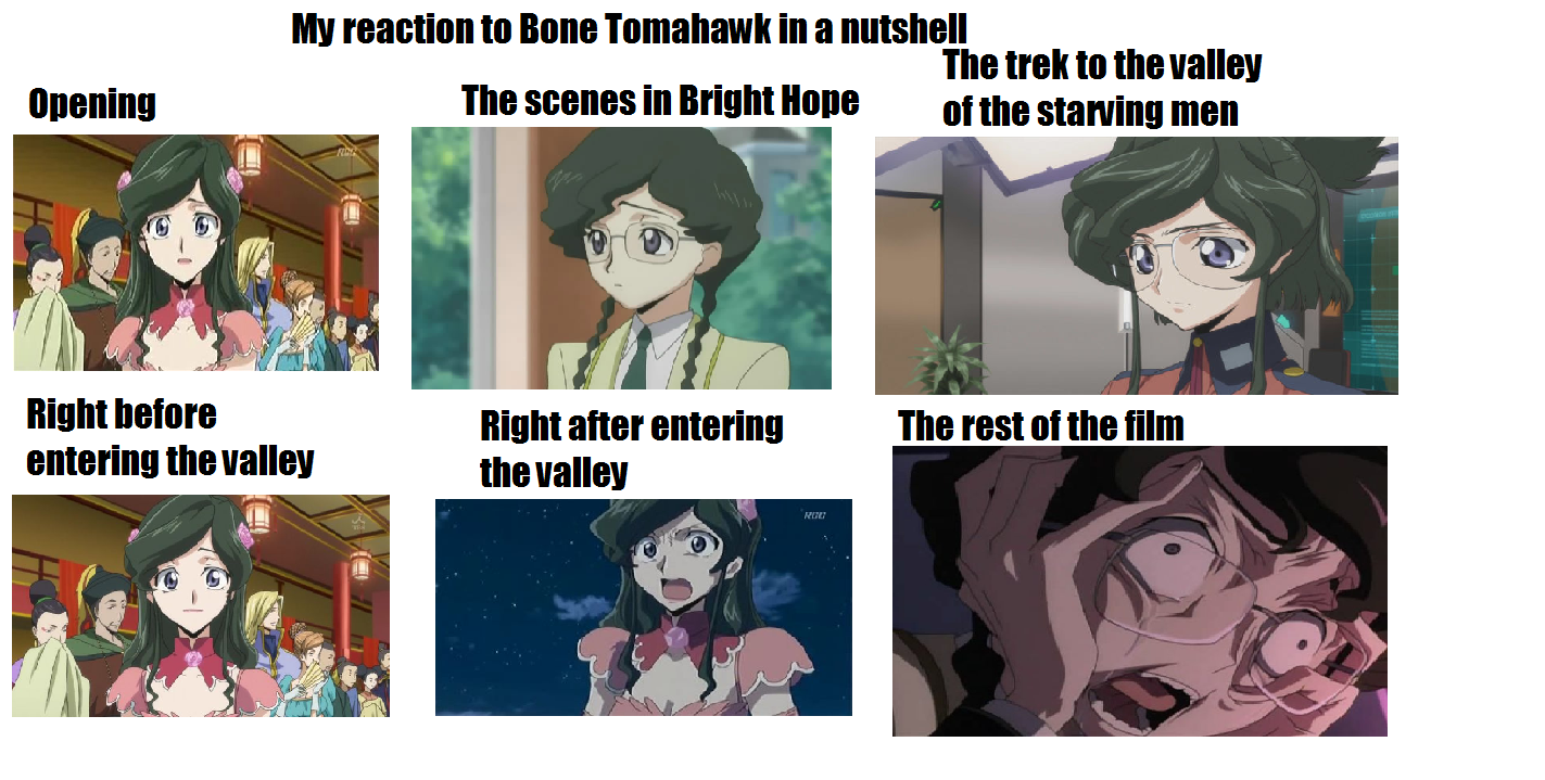 Bone Tomahawk in a nutshell | Anime / Manga | Know Your Meme