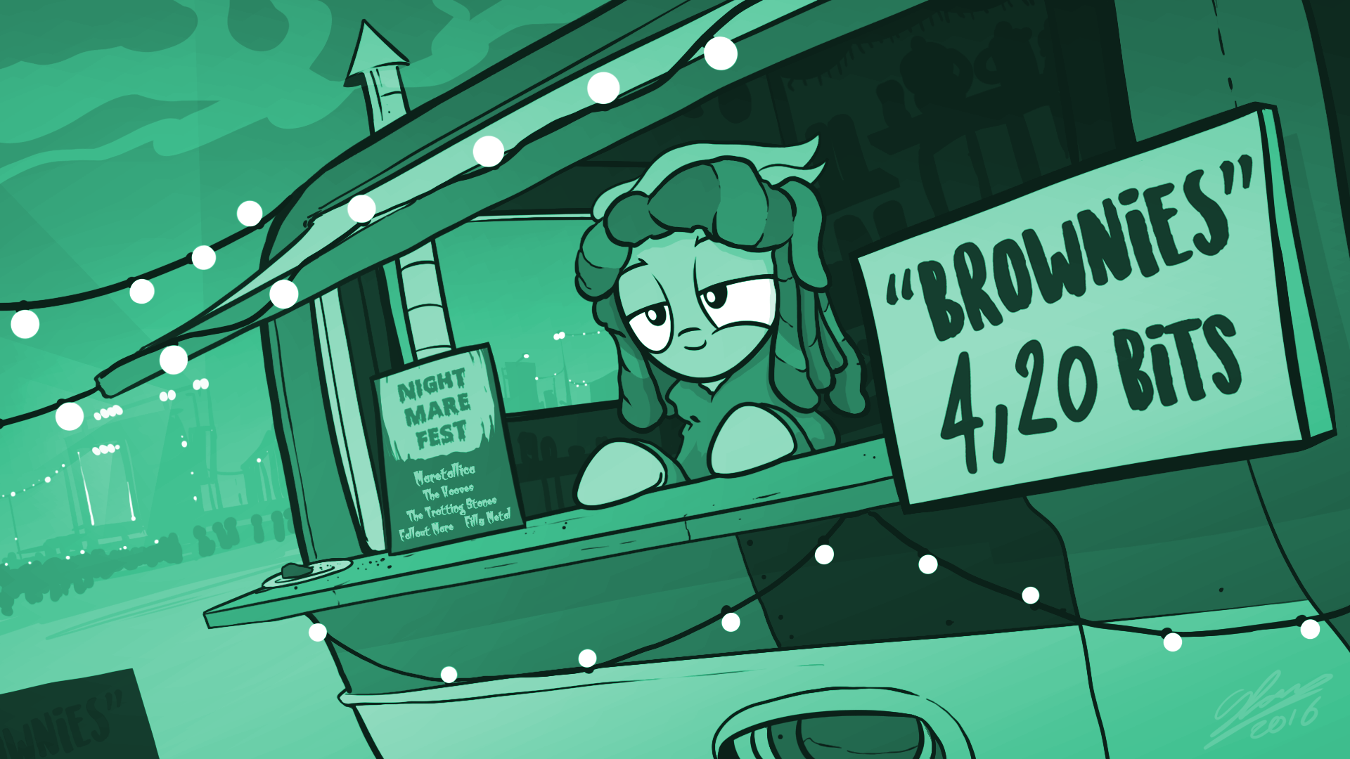 Tree Hugger Selling Brownies by Dori-to | My Little Pony: Friendship is ...