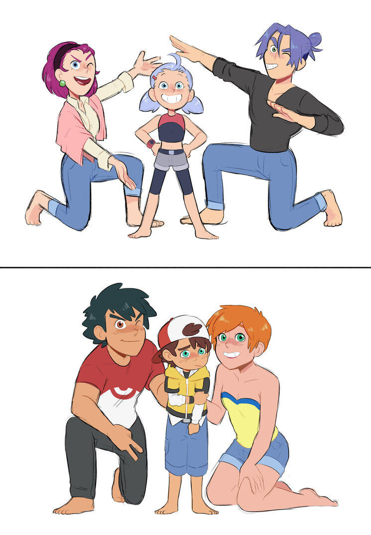 If only people were allowed to age in the Pokemon anime's world ...
