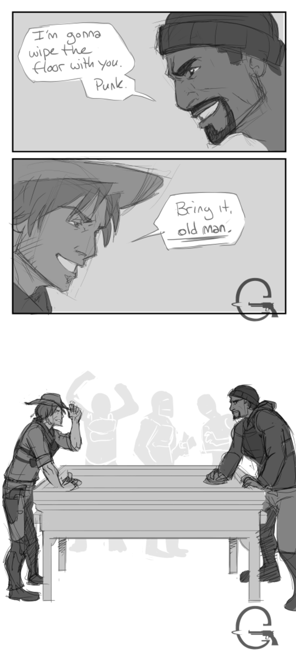 Reyes Vs. McCree | Overwatch | Know Your Meme