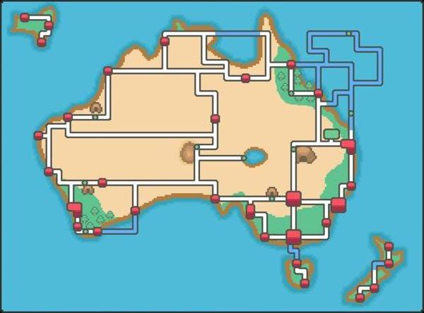 Australia as a Pokemon region | Australia | Know Your Meme