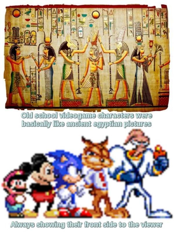 Old school videogame characters | Gaming | Know Your Meme