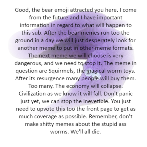 good | Worm On A String | Know Your Meme