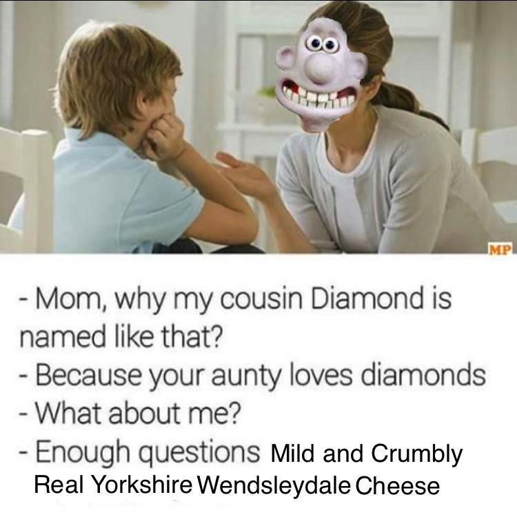 Long name | Wallace and Gromit / Wensleydale | Know Your Meme