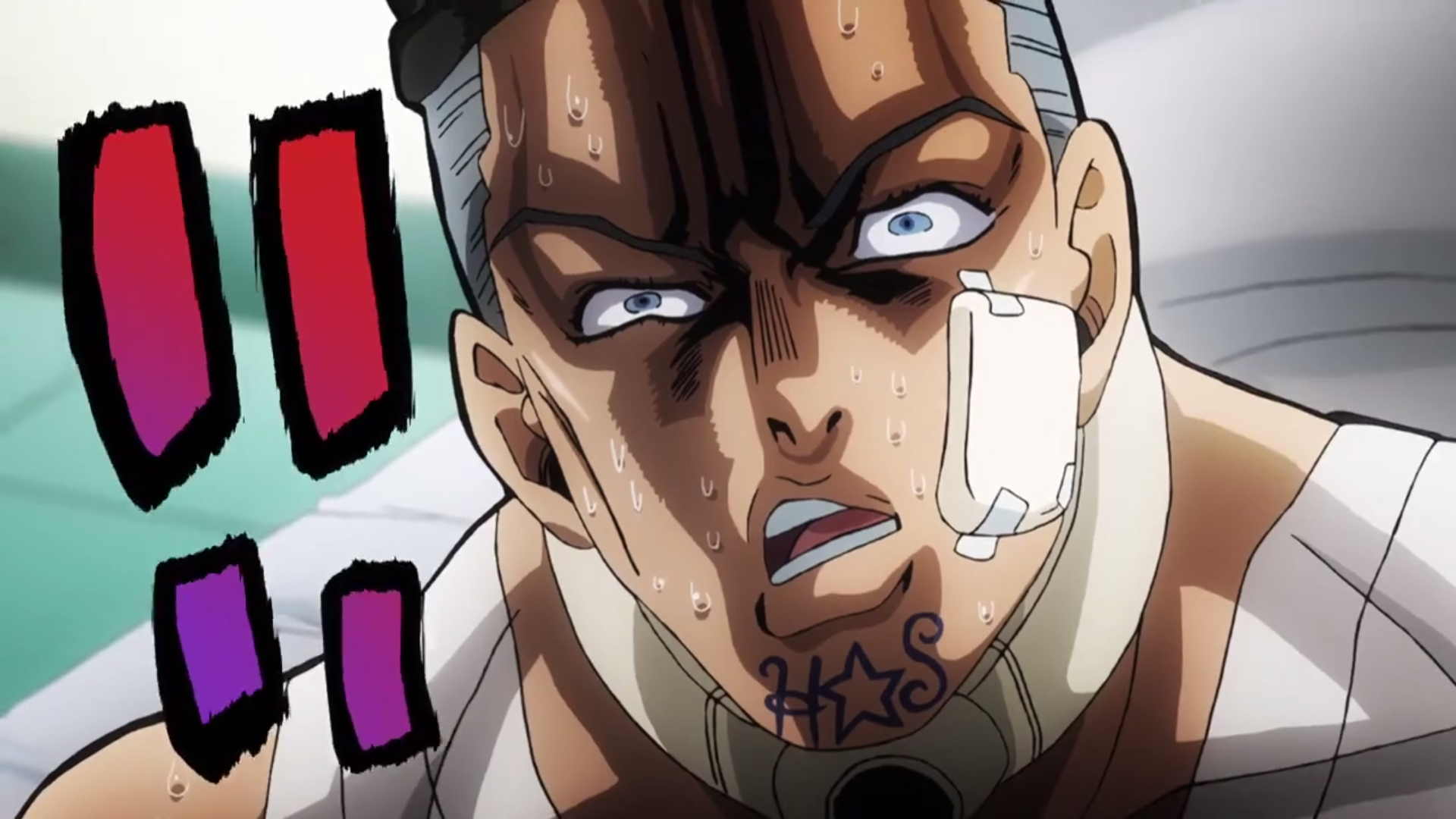 Yuya's scared | JoJo's Bizarre Adventure | Know Your Meme