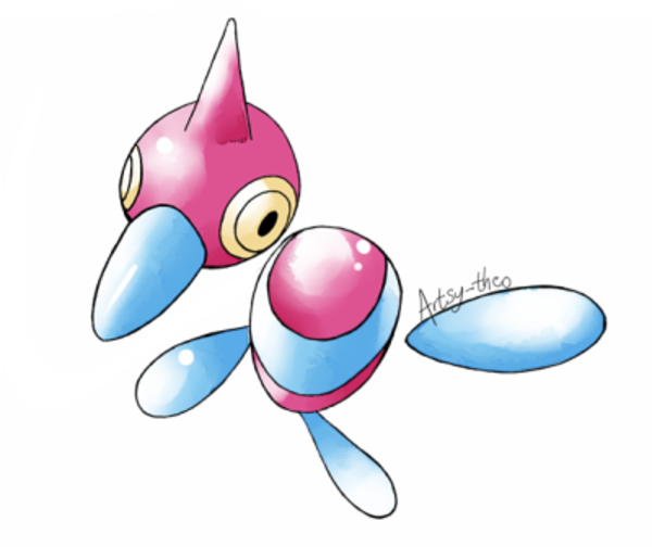 Porygon z retro work | Pokémon | Know Your Meme