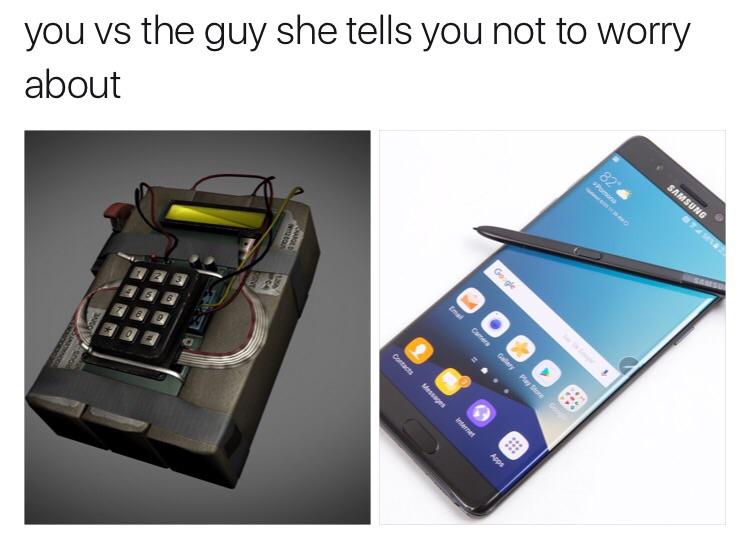 You vs. The Guy She Tells You Not To Worry About | Samsung Galaxy Note ...